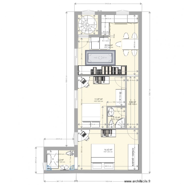 Plan RDS - Plan dessiné par PASCU MIHAI