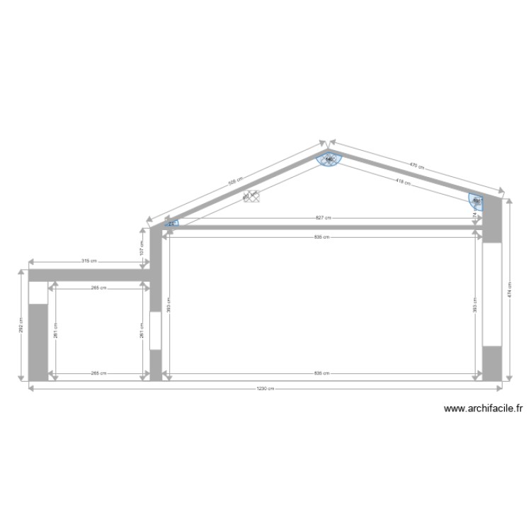 Plan – plan coupe maison – Par Philcaumont ️ | ArchiFacile