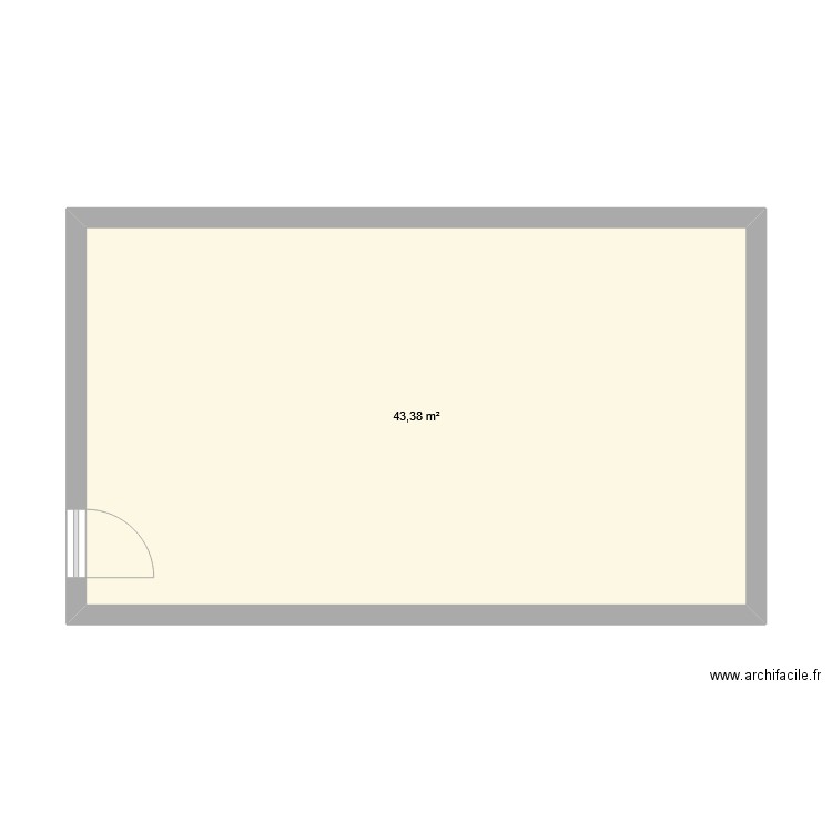 bastide - Plan dessiné par yvesdelabastide