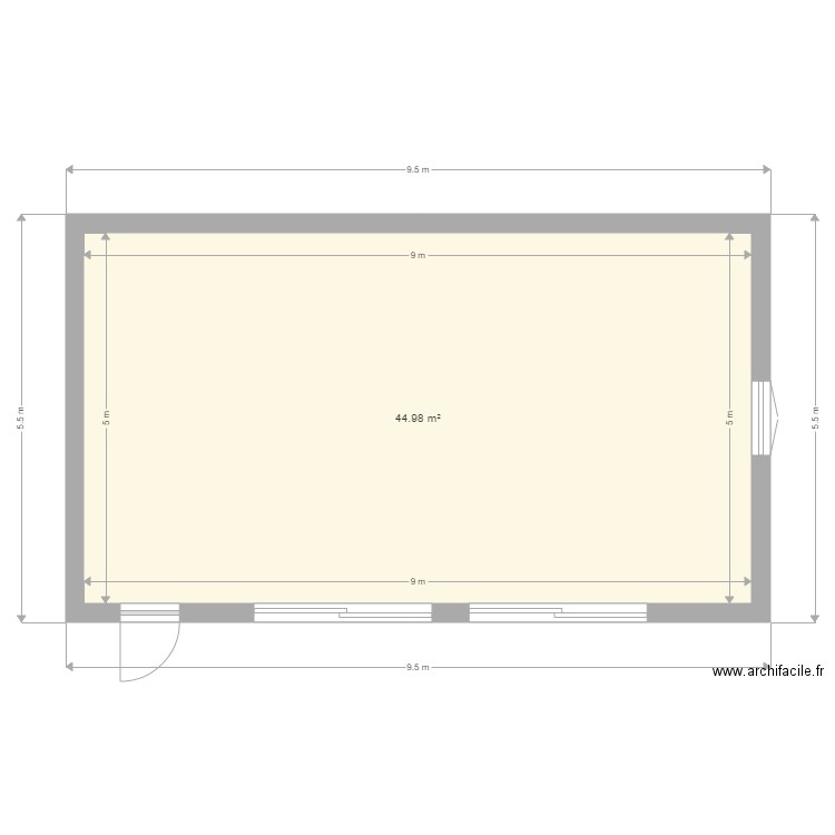 Plan – ATELIER – Par capucine999 ️ | ArchiFacile