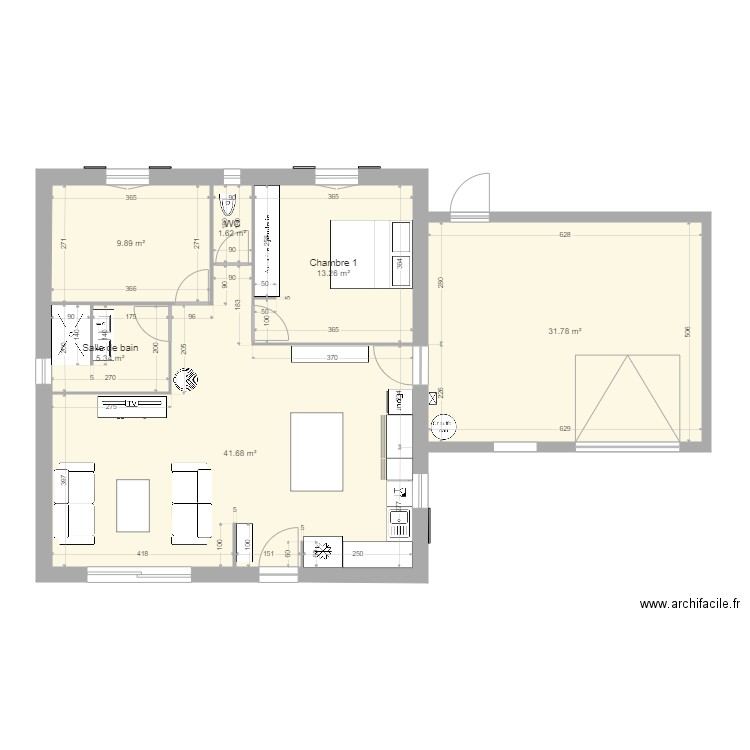 Archi plan - Plan dessiné par Stan84800