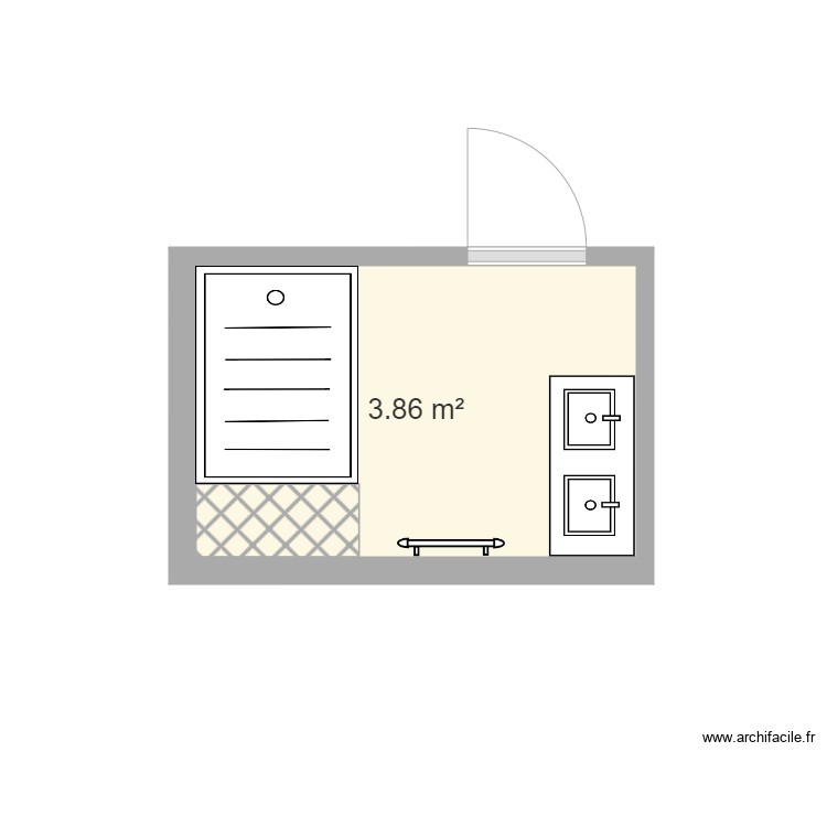 Plan – douche – Par Kpaxaziz ️ | ArchiFacile