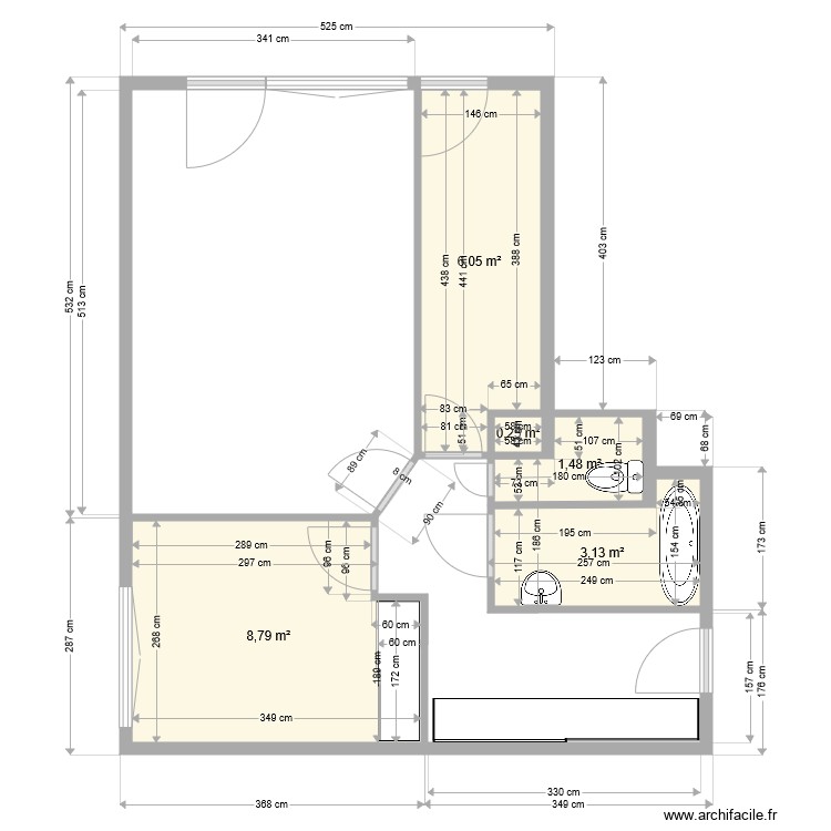 Plan – Jette Arbre Ballon avant travaux v1 – Par Mailmertens ️ ...