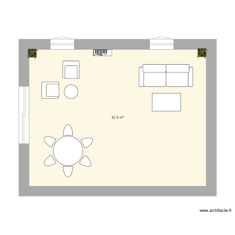 Plan – Plan salle de repos 2 – Par Zoe02 ️ | ArchiFacile