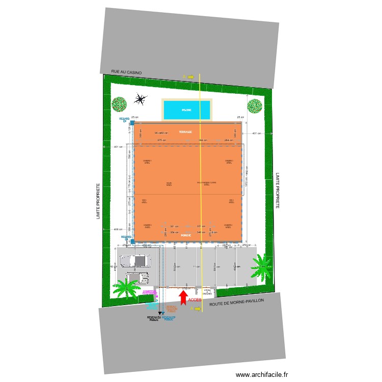 TARTANE PLAN DE DISTRIBUTION v4 - Plan 14 pièces 192 m2 dessiné par N...
