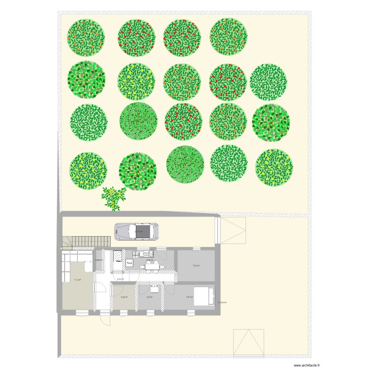 Plan – ferme – Par misison ️ | ArchiFacile