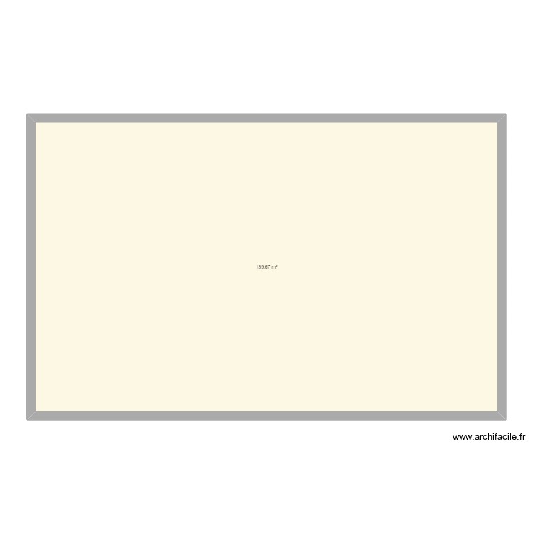 atelier - Plan 1 pièce 140 m2 dessiné par Beysard