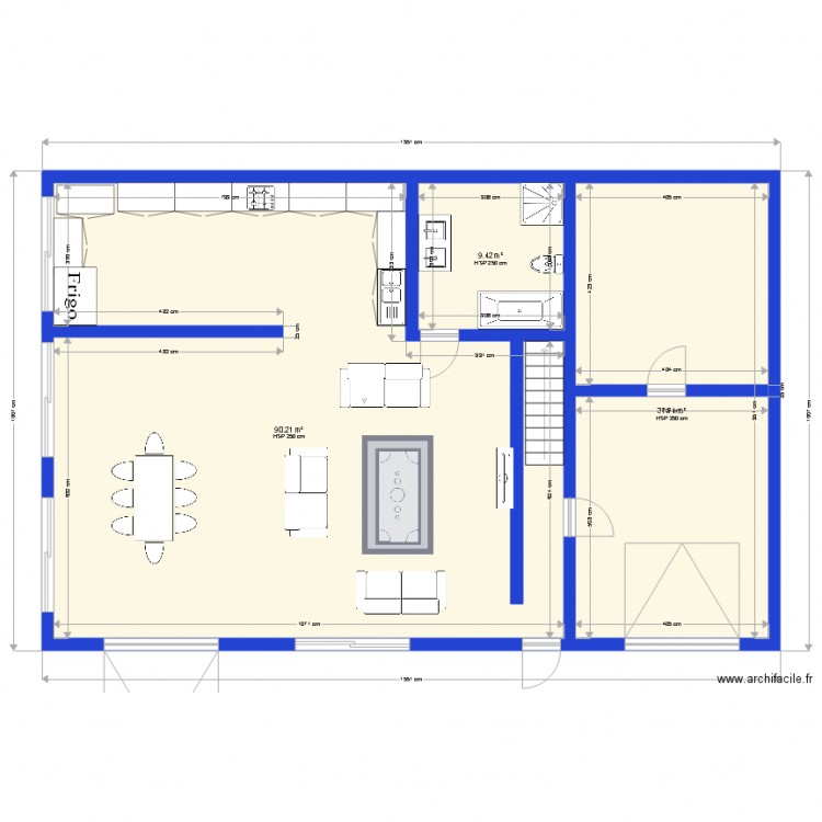 trano tana - Plan dessiné par stephs1230