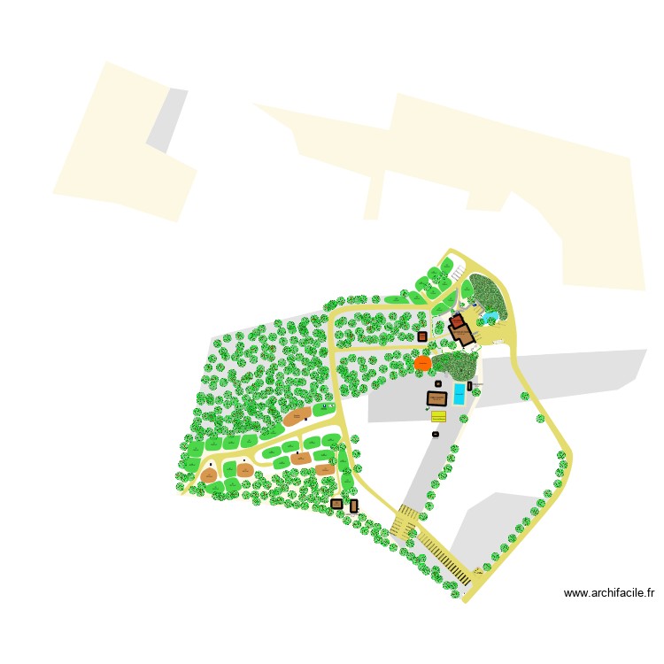 Plan – Camping – Par Paro Vent ️ | ArchiFacile