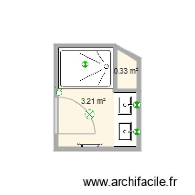 SDB - Plan dessiné par jaco87