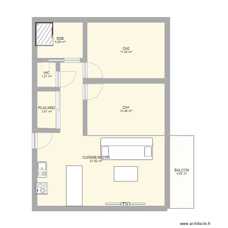 PLAN 56 - Plan dessiné par kyri
