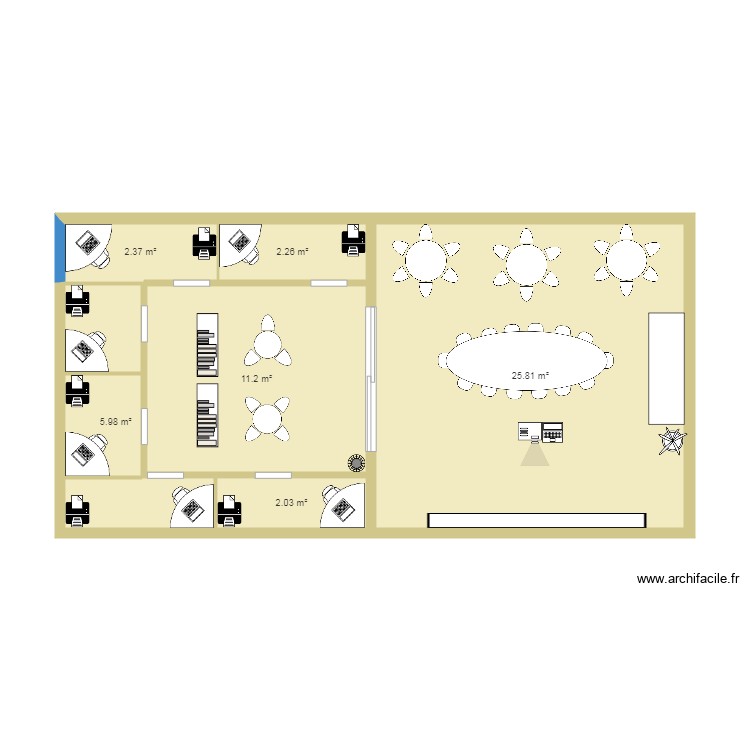 anglais projet 2 - Plan dessiné par chourex