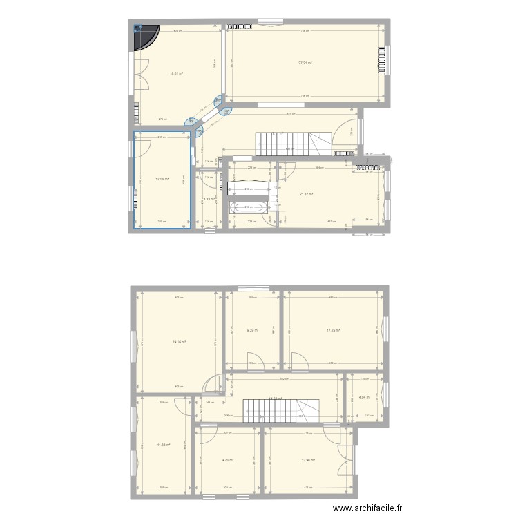 fer - Plan dessiné par Lucie FER...