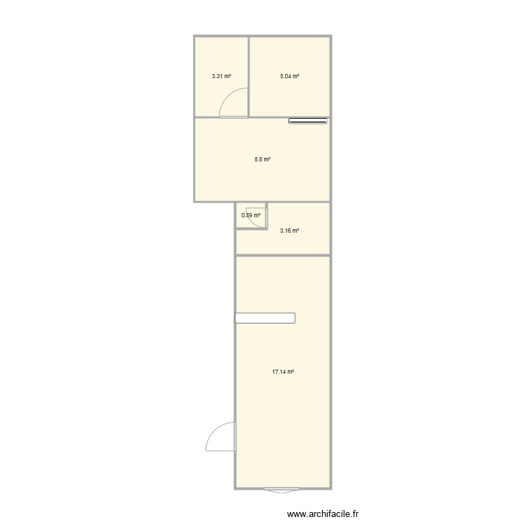 nyons - Plan dessiné par julieJUSIEL