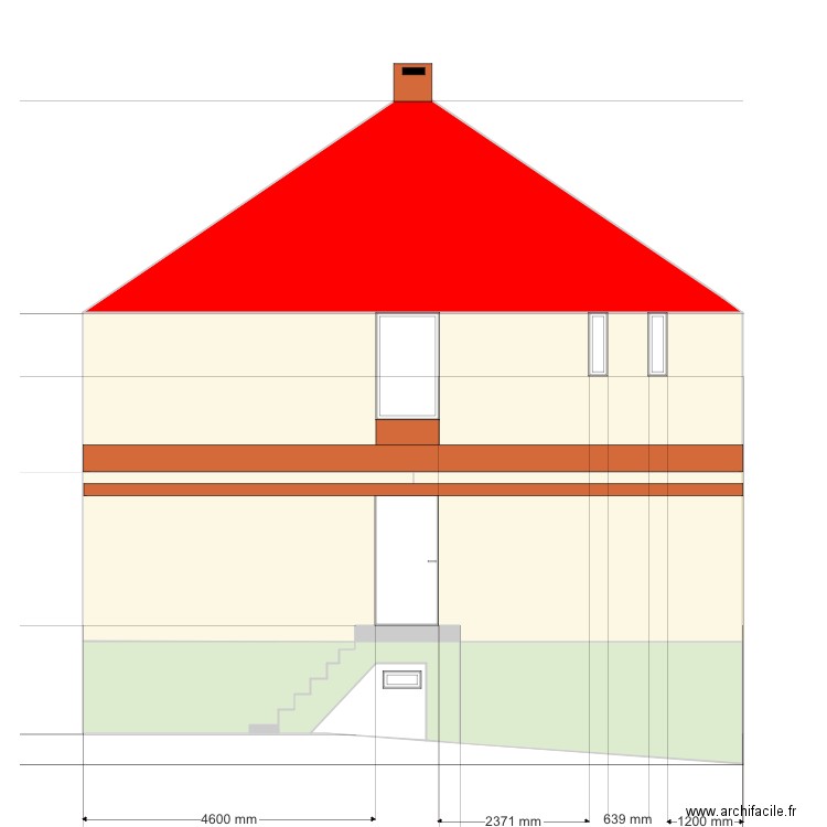 plan coté - Plan dessiné par tooto57