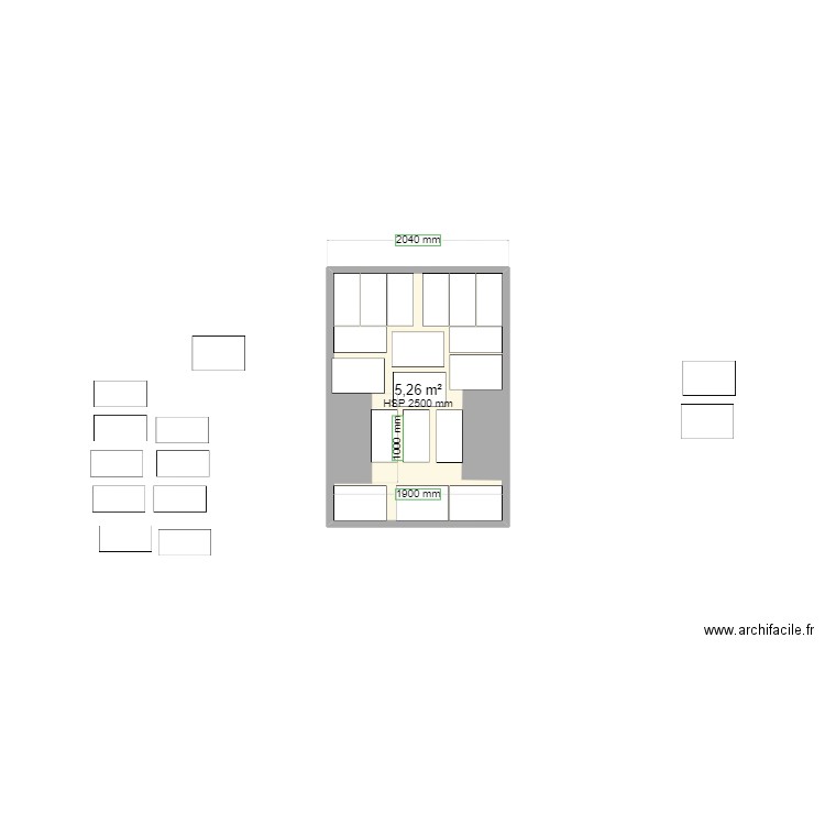 frigo - Plan dessiné par mika66000
