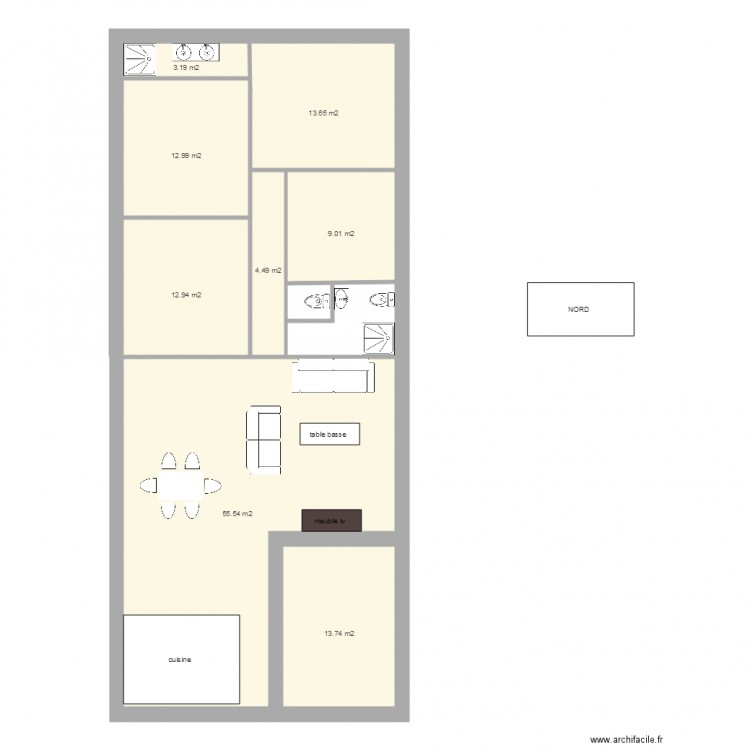plan rectangle - Plan dessiné par lithosrock