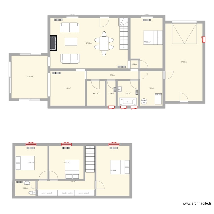 plan cotes - Plan dessiné par lavallac