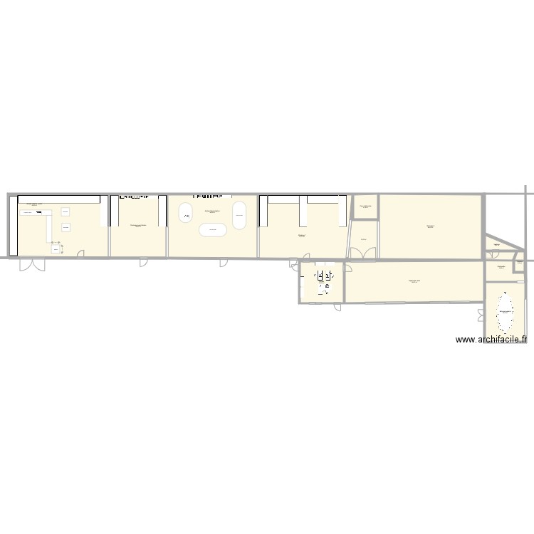 Plan du Chai - Plan dessiné par LaRecreathiv24