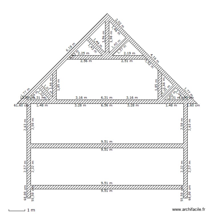 Plan – profil – Par bambay51 ️ | ArchiFacile