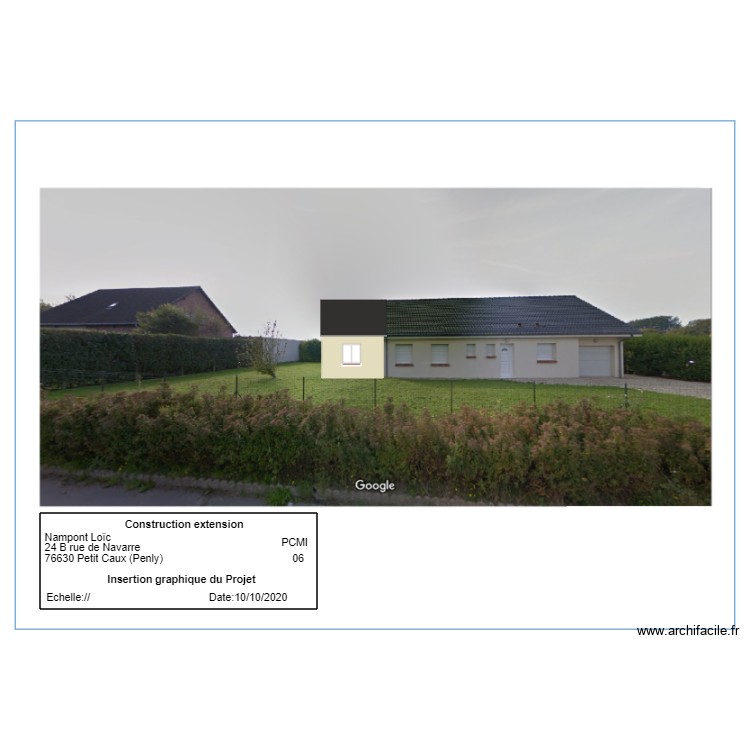 PCMI6 insertion graphique 2 - Plan dessiné par shlolo