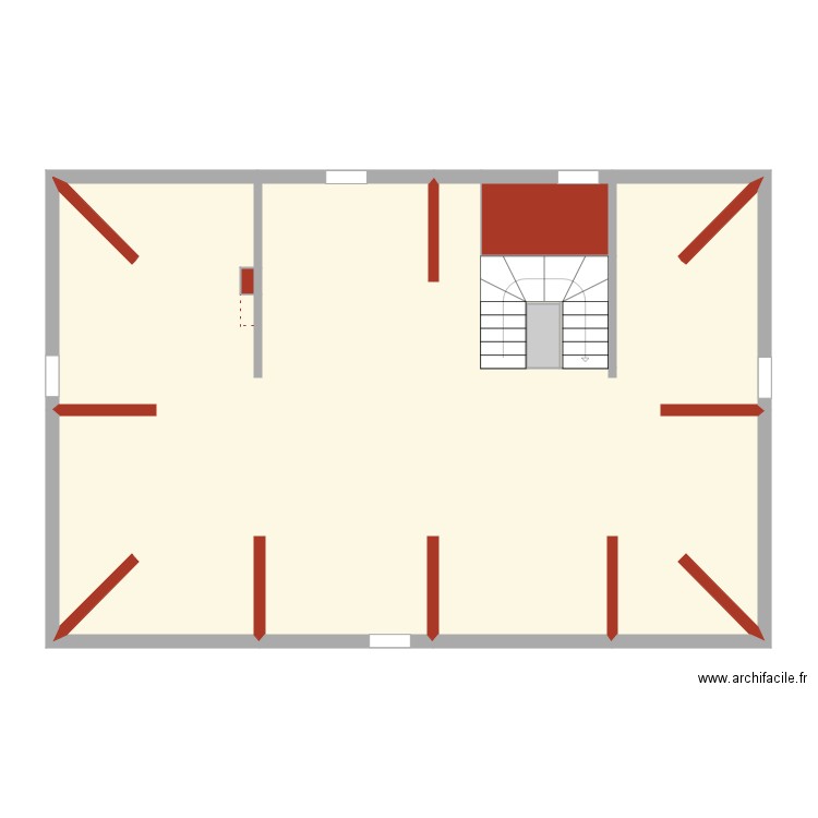 Plan comble précis - Plan dessiné par Pierrefournier
