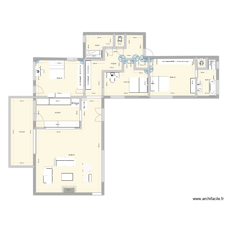 Plan – reno Hossegor – Par marion flori ️ | ArchiFacile
