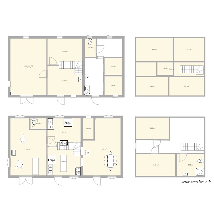 Plan – la foret – Par anna la guinguette ️ | ArchiFacile