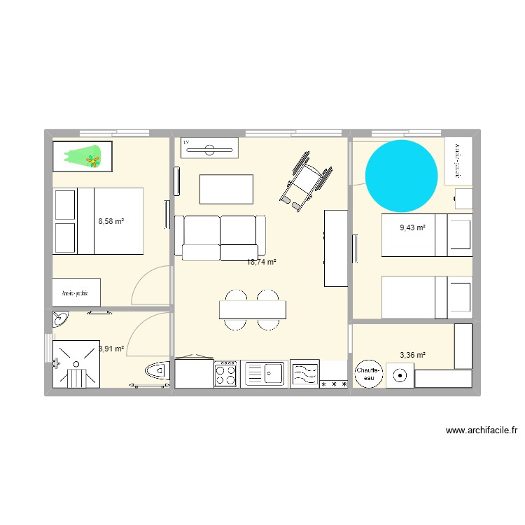 Plan – Loft – Par bouniet ️ | ArchiFacile