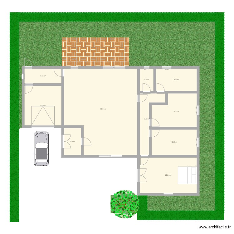 UIL 5 - Plan dessiné par EvaB26