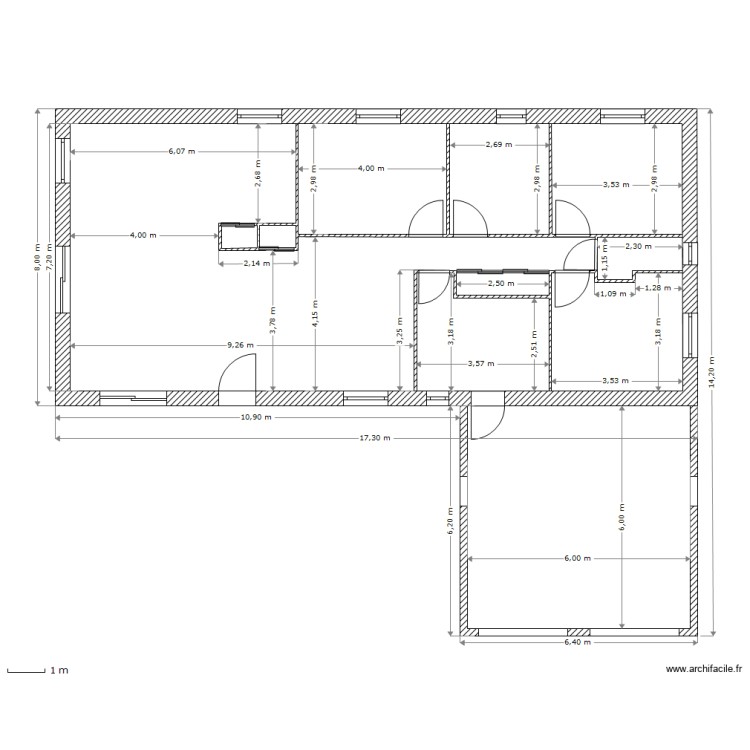 PROJET CROS/GARNIER - Plan dessiné par liongar