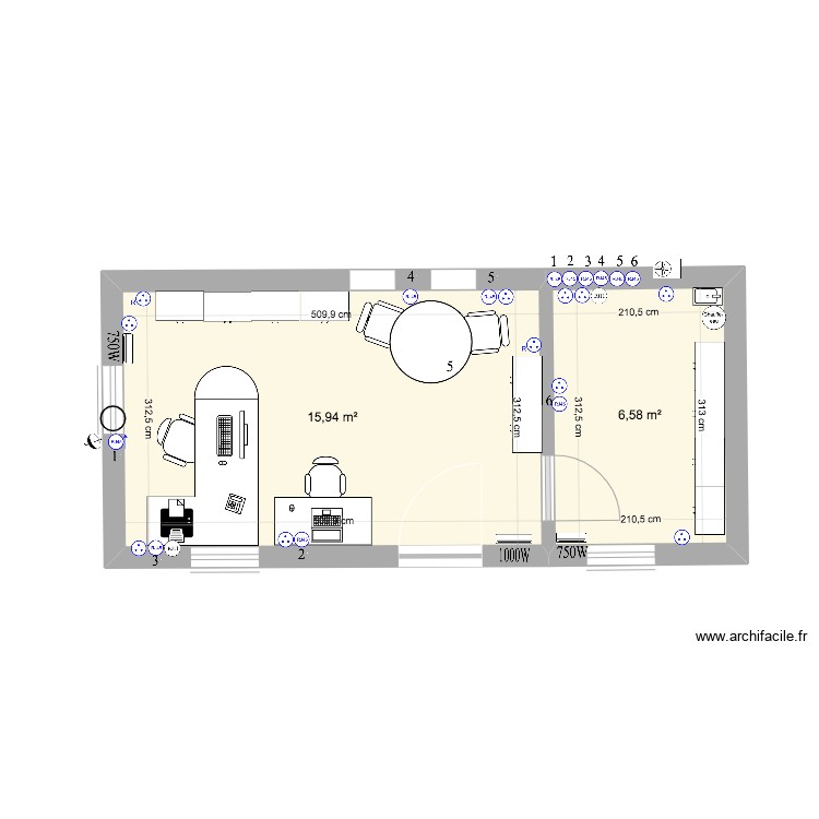 cesor - Plan dessiné par mvma
