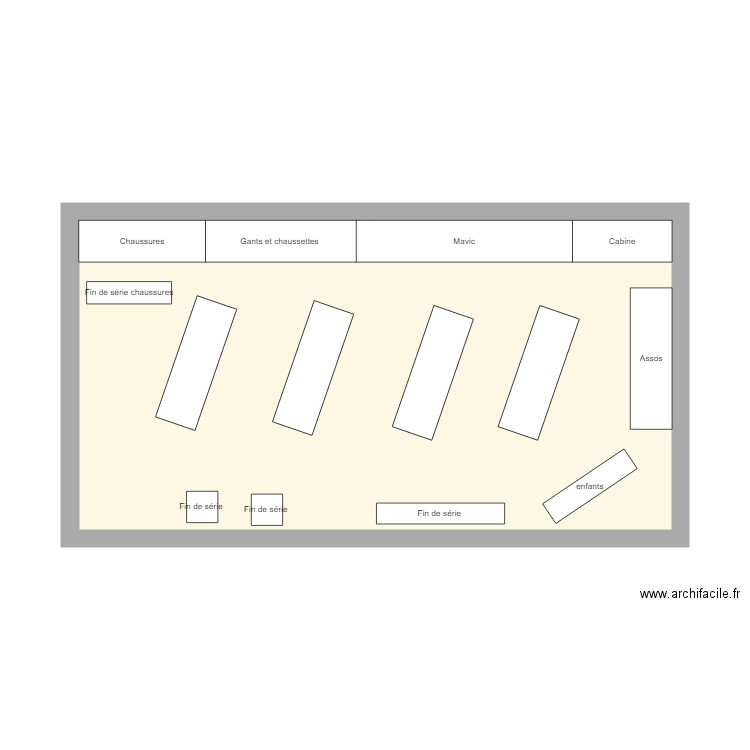 Textile mondo - Plan dessiné par clement72700