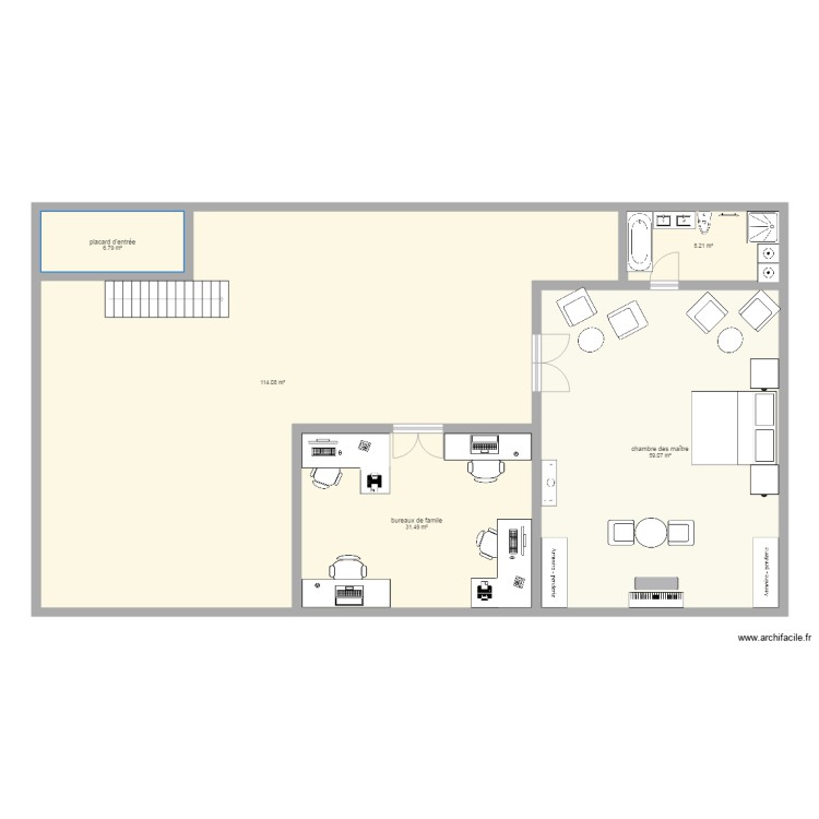 olivier - Plan dessiné par arianne caron