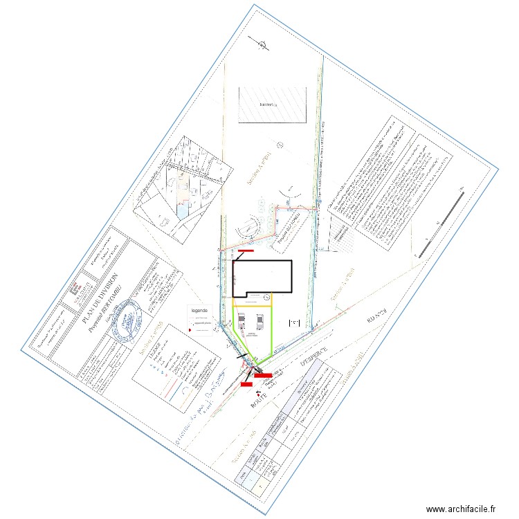 plans de masse edf - Plan dessiné par didierlouise