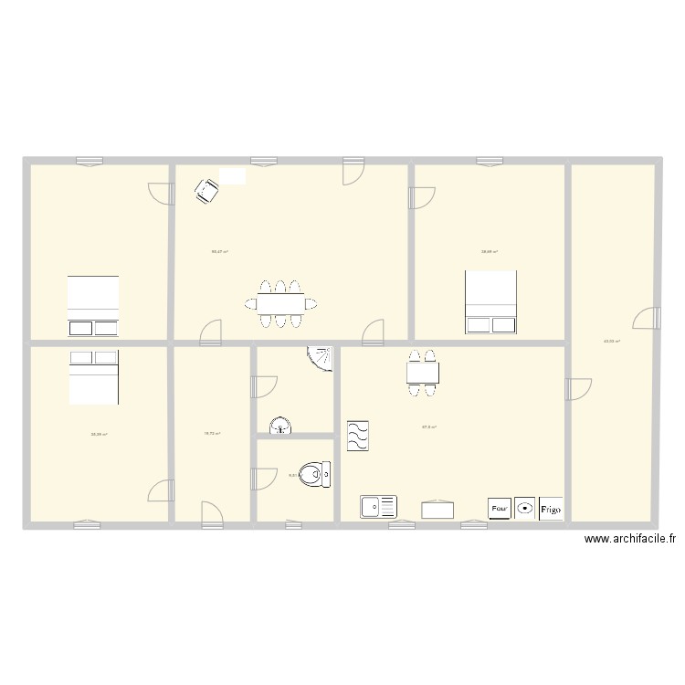 hbhv - Plan dessiné par Elody04