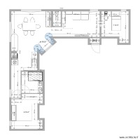 Plan maison et appartement de 50 à 70 m2