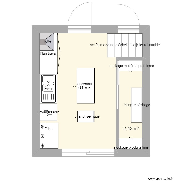 Extension - Plan dessiné par Vanina64