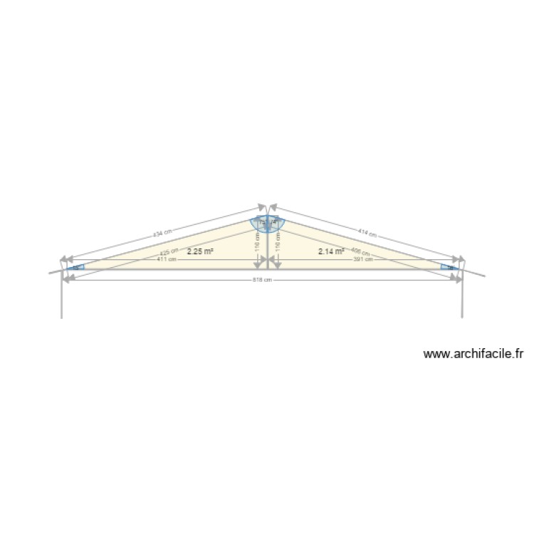 moisia toiture - Plan dessiné par moses one