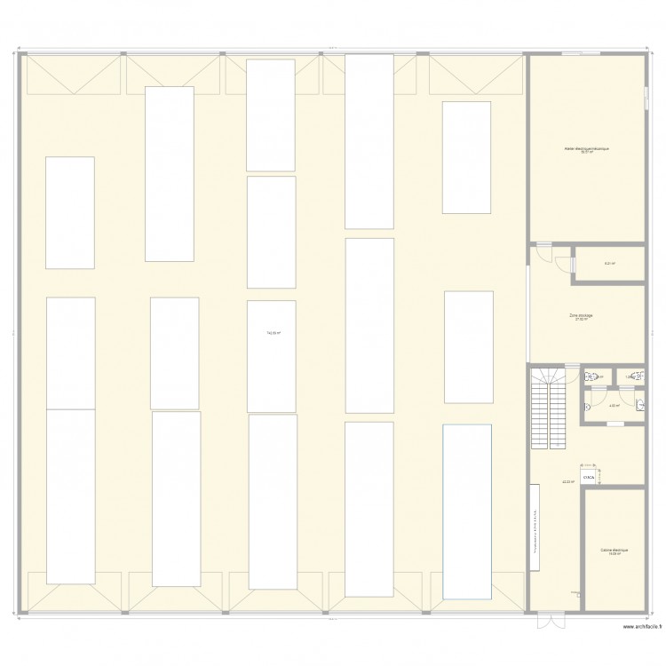 jacops - Plan dessiné par lecocq bertrand