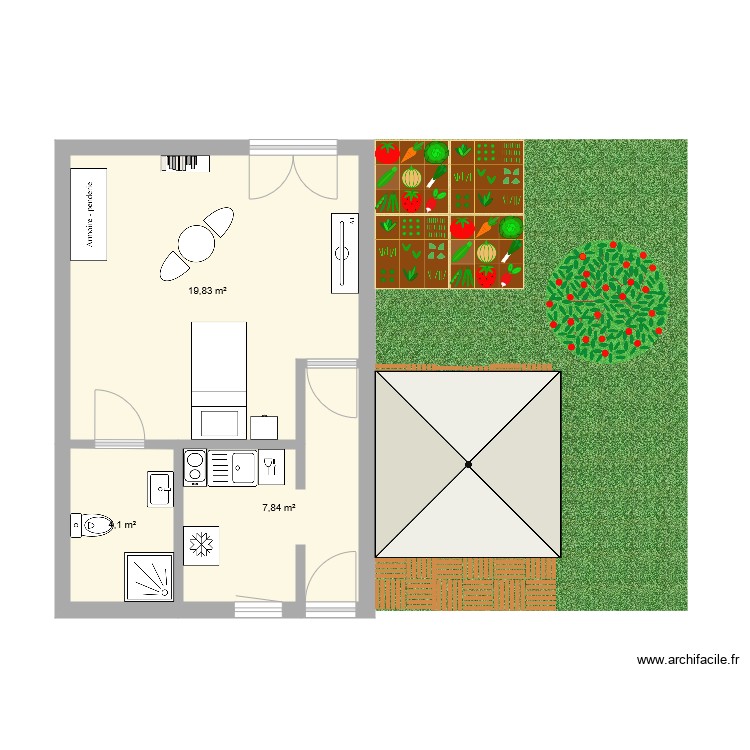 Plan – Habitat logement – Par Nejj ️ | ArchiFacile