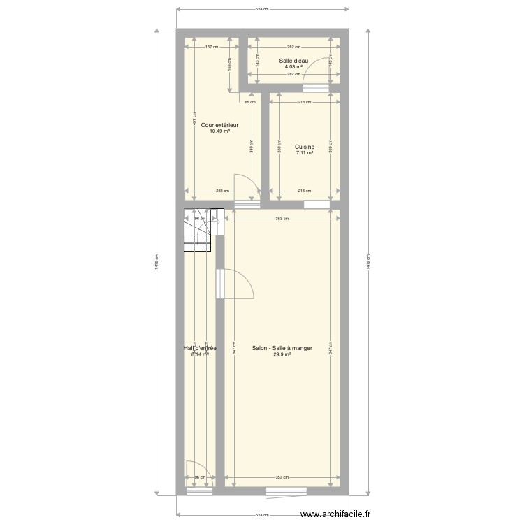 Jette - Plan dessiné par LuigiDi