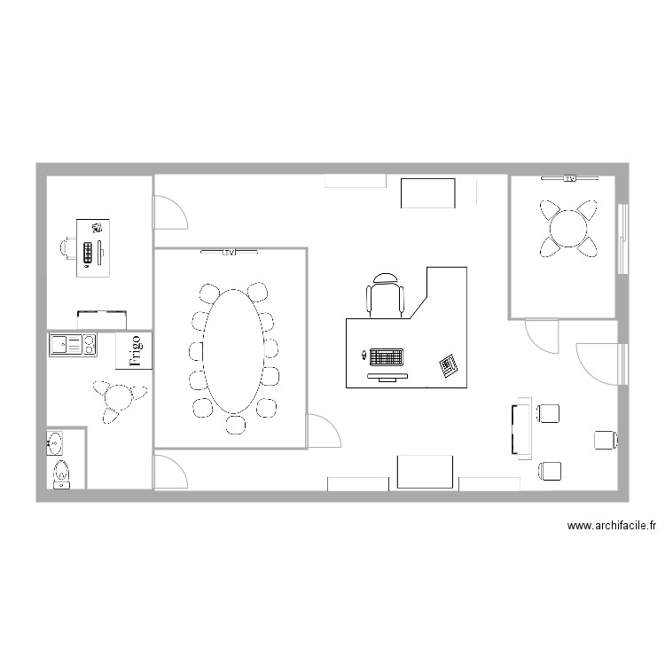 GPRH GUYANE - Plan dessiné par GPRH