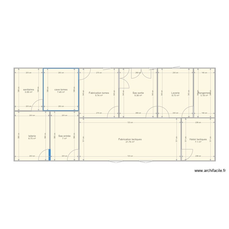 Plan – Fromagerie – Par Fanouille ️ | ArchiFacile