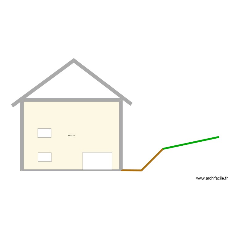Terrace - Plan dessiné par paulmclean85