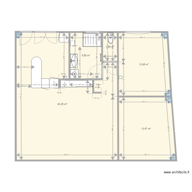 plan roger - Plan dessiné par lmdtgranville
