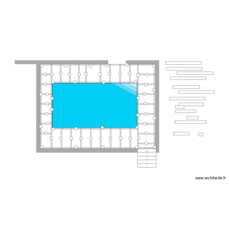 Plan – PISCINE – Par boitespam ️ | ArchiFacile