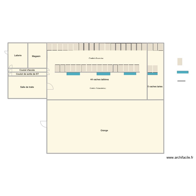 Plan – Ferme – Par Loulou le pou ️ | ArchiFacile
