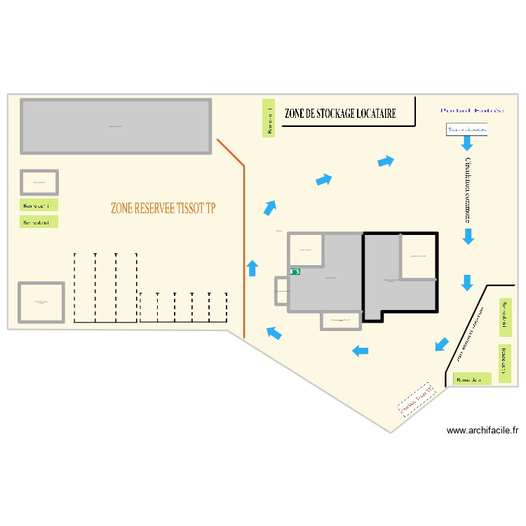 PLAN SOL 1 - Plan dessiné par TP39