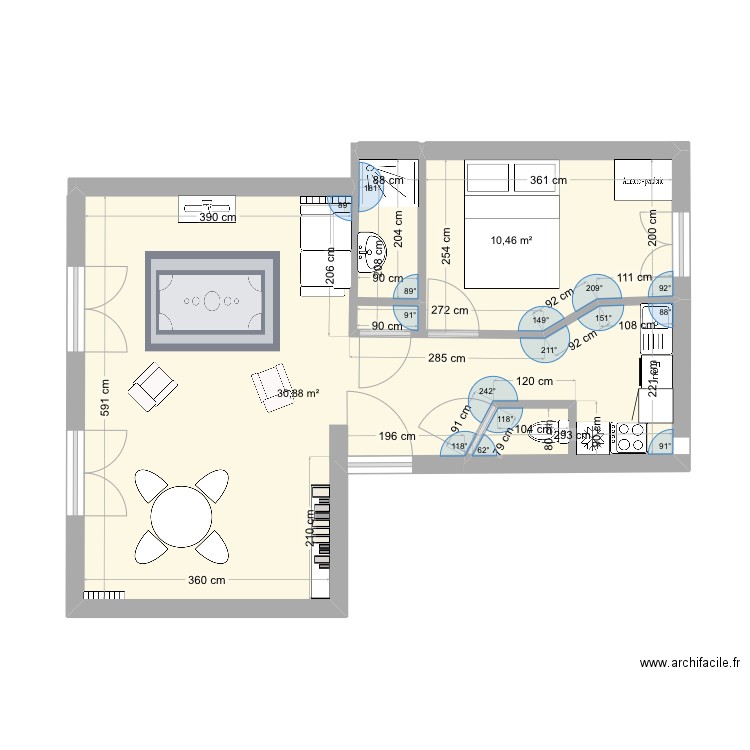 Archi - Plan dessiné par analrx1